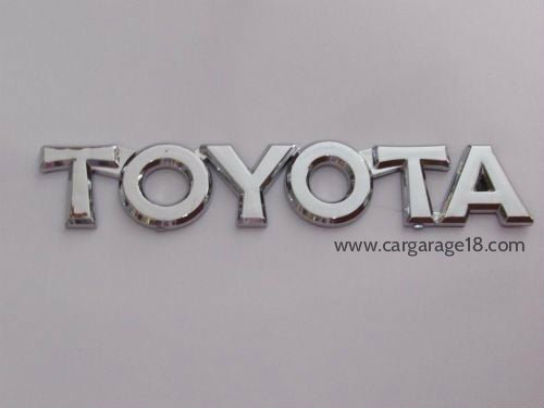 Toyota Letter Badge Emblem | Toyota Badge | Toyota Car Parts