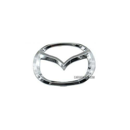 SIZE 75x60mm CHROME MAZDA LOGO EMBLEM