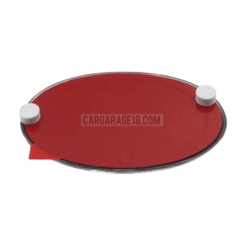 SIZE 153x105mm RED CHROME TOYOTA LOGO EMBLEM
