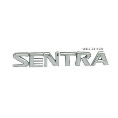 SIZE 180x25mm CHROME SENTRA LETTER EMBLEM FOR NISSAN
