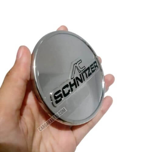 AC SCHNITZER LOGO HOOD AND TRUNK EMBLEM SIZE 83mm BMW