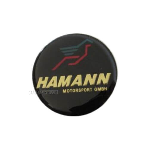 HAMANN LOGO STEERING WHEEL EMBLEM SIZE 45mm FOR BMW