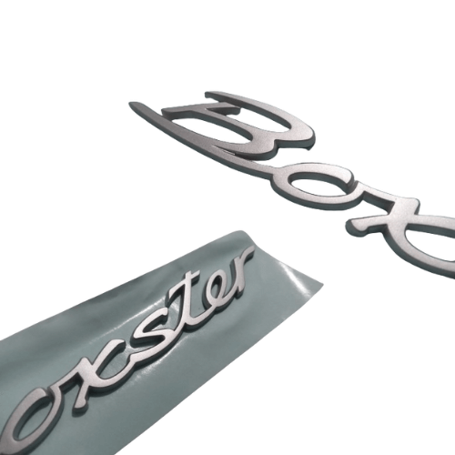 Boxster Letter Emblem For Porsche - Small Size